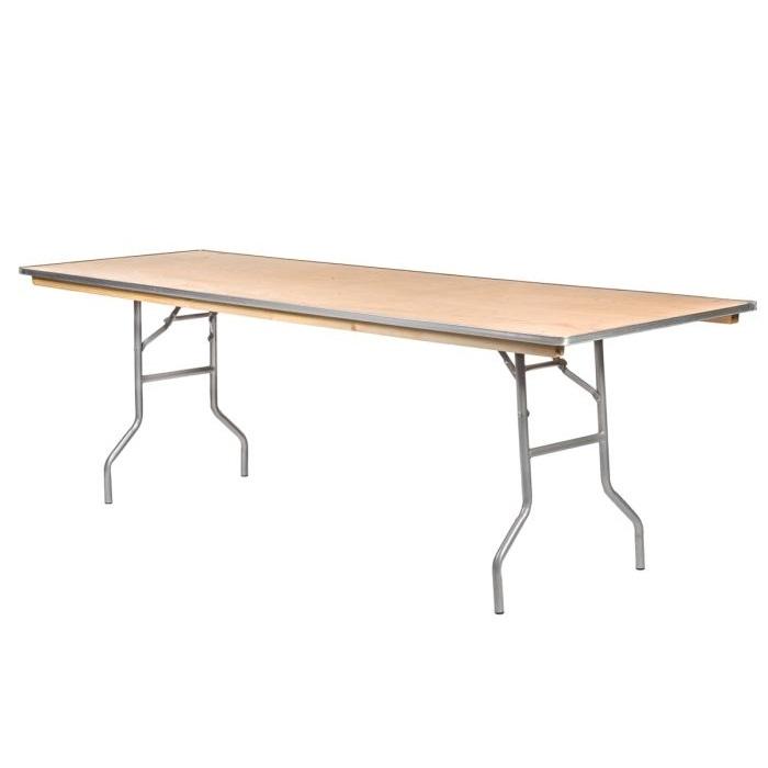8 Ft Long Table for Rent - House Of Party Rentals