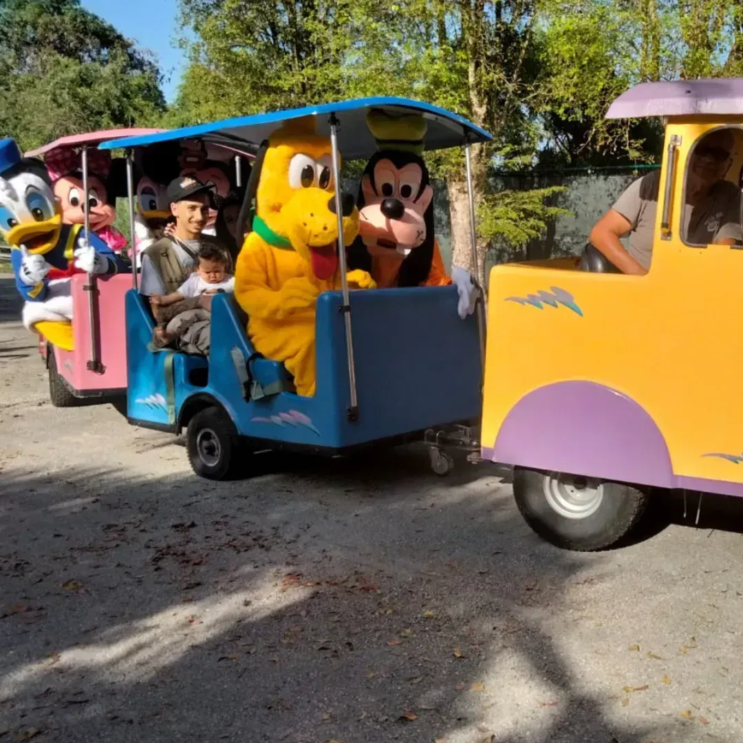 Rent a Trackless train For Your Next Party - HouseOfPartyRentals