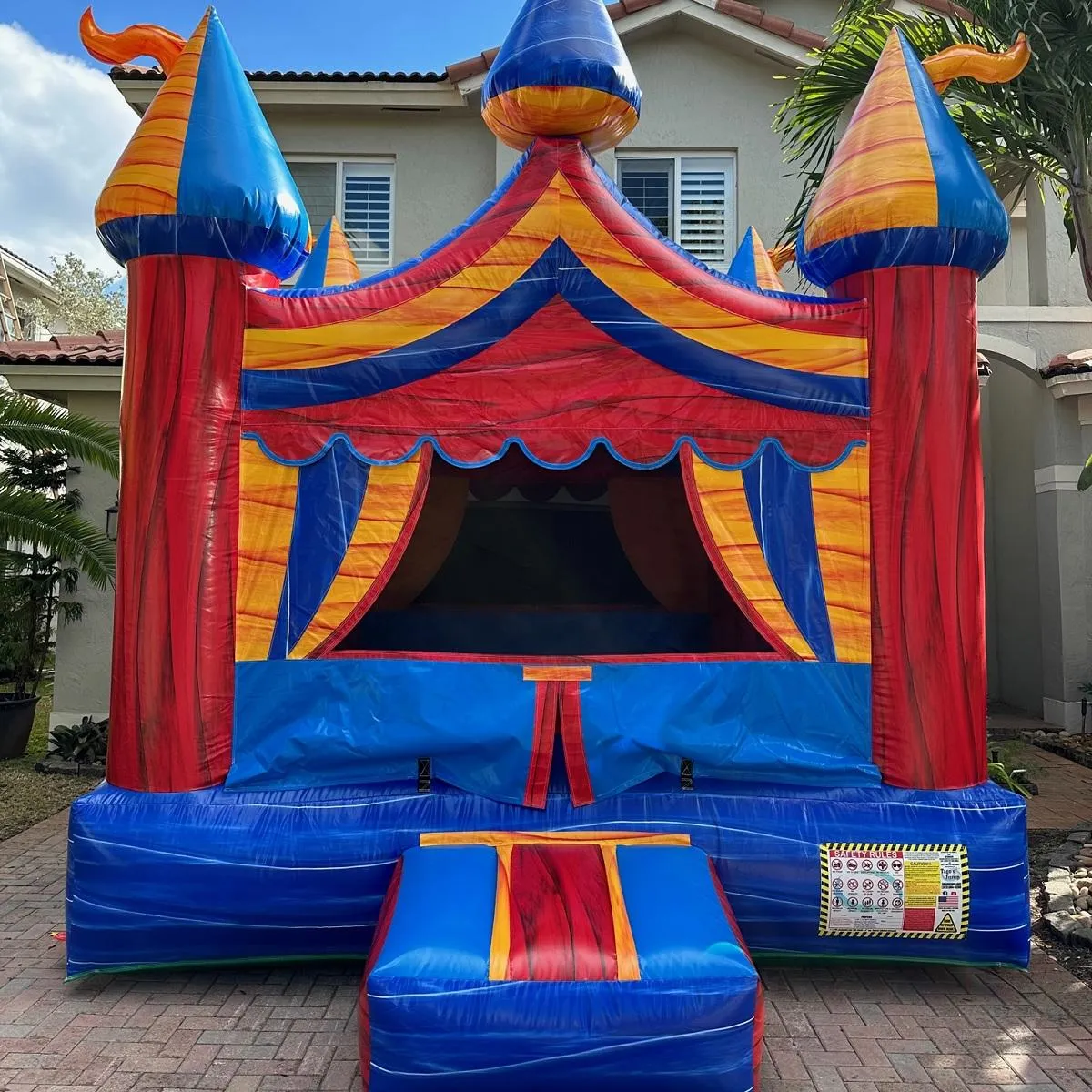 Circus Castle Bounce House For Rent - House Of Party Rentals